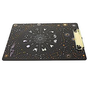 5pcs Convenient A Decorative Exam Profile Teacher Practical Clipboards Clipboard Size with Portable Board Writing Low for File Document Pattern Fashion