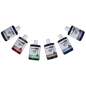 ExcelMark Premium Self-Inking Stamp Refill Ink - 1 oz. (Red)