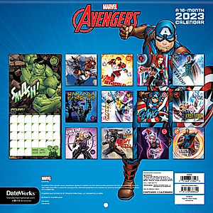 2023 Marvel Avengers Wall Calendar