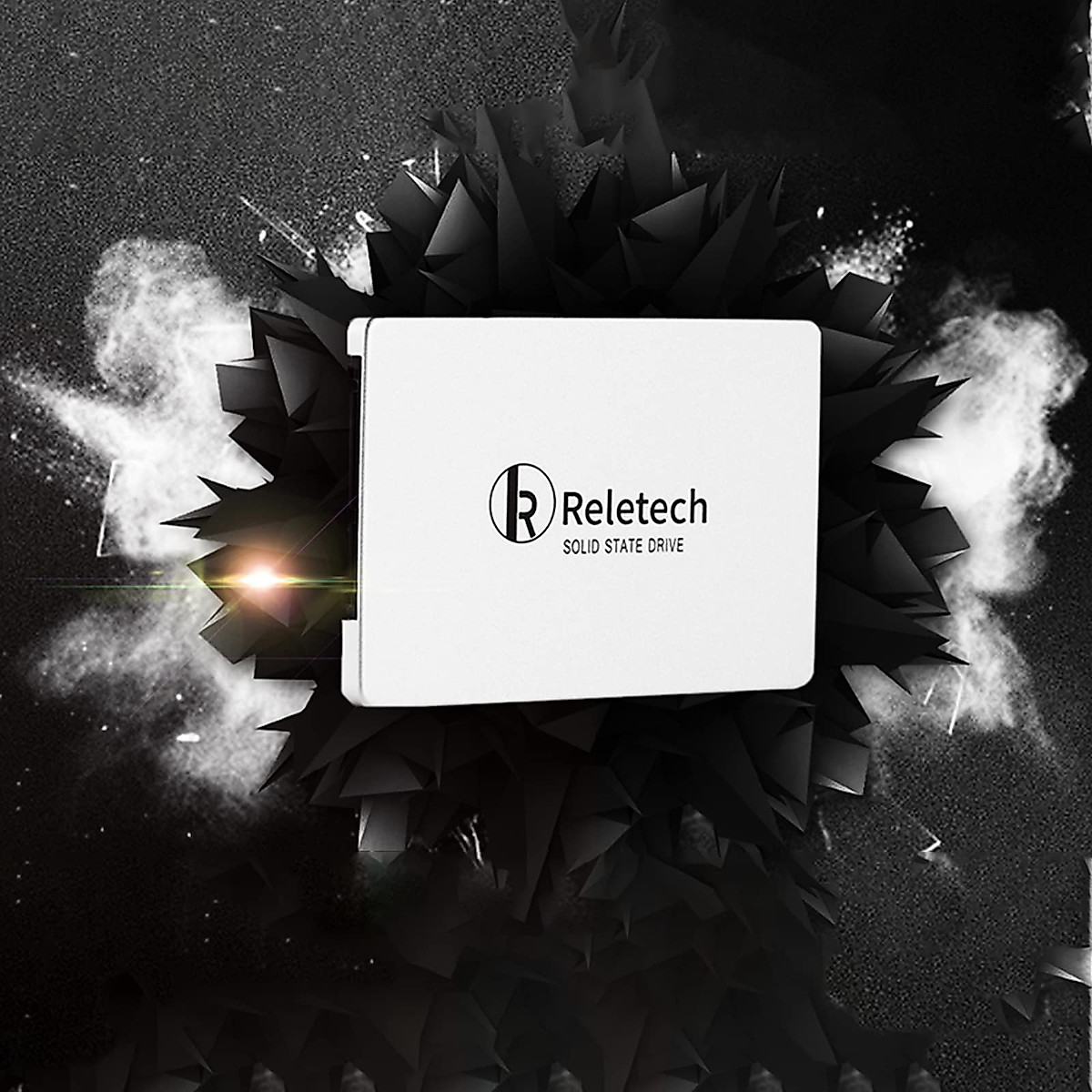 Reletech P400 SATA III 512GB Internal SSD 6Gb/s 2.5"/7mm up to 540 MB/s Solid State Drive 3D NAND Upgrade PC or Laptop Memory and Storage for IT Pros, Creators, Everyday Users (512GB)