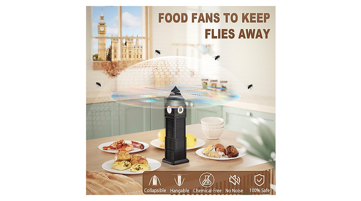 Fly Fans for Tables - Keep Bugs Away Easily