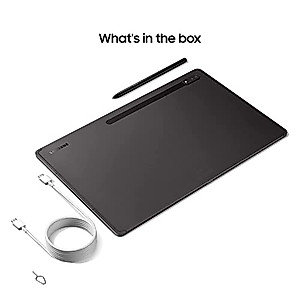 Samsung Galaxy Tab S8 Ultra | Super AMOLED, 120Hz, HDR10+ 14.6" Screen | 512GB 16GB RAM | Graphite (Renewed)