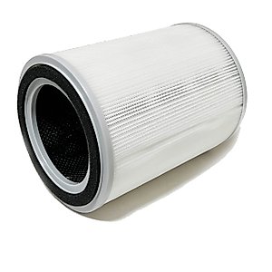 Nispira 3-in-1 True HEPA with Activated Charcoal Replacement Filters, Compatible with TOPPIN TPAP001 Air Purifier Comfy Air C2, 1-Pack