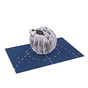 PopLife Love You to the MOON and Back 3D Pop Up Card - Valentine’s Day Card, Happy Birthday, Anniversary Surprise, Just Because, Mother's Day, Father's Day - for Husband, for Wife, for Son, for Daughter, for Mom, for Dad, for Grandson, for Granddaughter