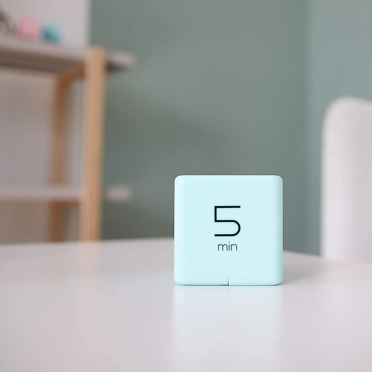 Mooas Cube Timer Violet (5,10,20 and 30 Minutes) & Mint (1,3,5 and 10 Minutes) Bundle, Timer for Studying, Cooking and Workout…
