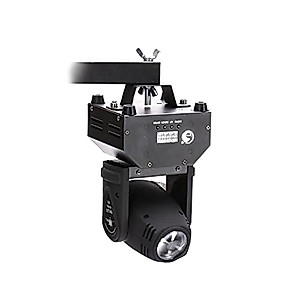 U`King LED Moving Head Light RGBW Beam Lights with DMX for Live Show DJ Disco Events Party Stage Lighting KTV Wedding (1 Pack)