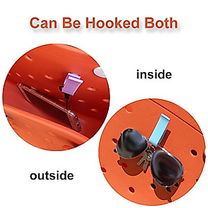 Sactulaz Hooks for Bogg Bags, Cup Holder Key Holder Sunglasses Holder Compatible with Tote Bag and Bogg Bag (Yellow)