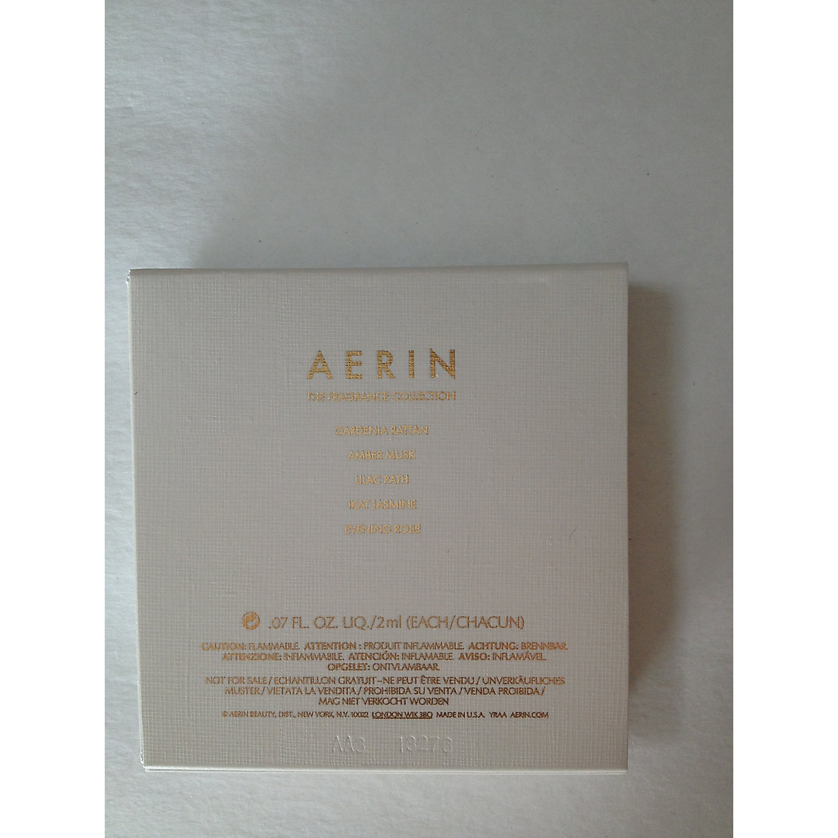 Aerin the Fragrance Collection Gardenia Rattan, Amber Musk, Lilac Path, Ikat Jasmine, Evening Rose