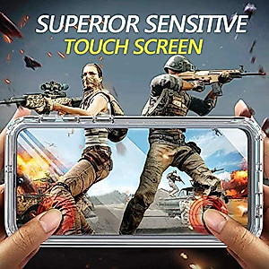 YJROP OnePlus Nord N20 5G Case: Crystal Clear Full-Body Rugged Hybrid Bumper with Tempered Glass Screen Protector