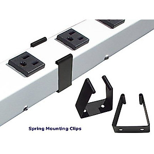 20" Hardwire Power Strip, White, H02006NVW1