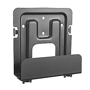 Mount Plus MP-06-02 Cable Box Mount, Modem Mount | Adjustable Wall Mount for Small and Wide Devices | Media Players, Cable Boxes, Modems, DVD Players | Game Console Such As PS3, PS4, Xbox One S (Wide)