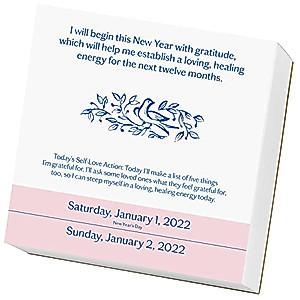 A Year of Self-Love Page-A-Day Calendar 2022: Daily Affirmations and Actions for Self-Compassion and Self Worth.
