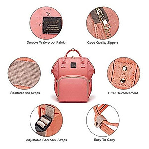 Diaper Bag Multi-Function Waterproof Travel Backpack Diaper Bags