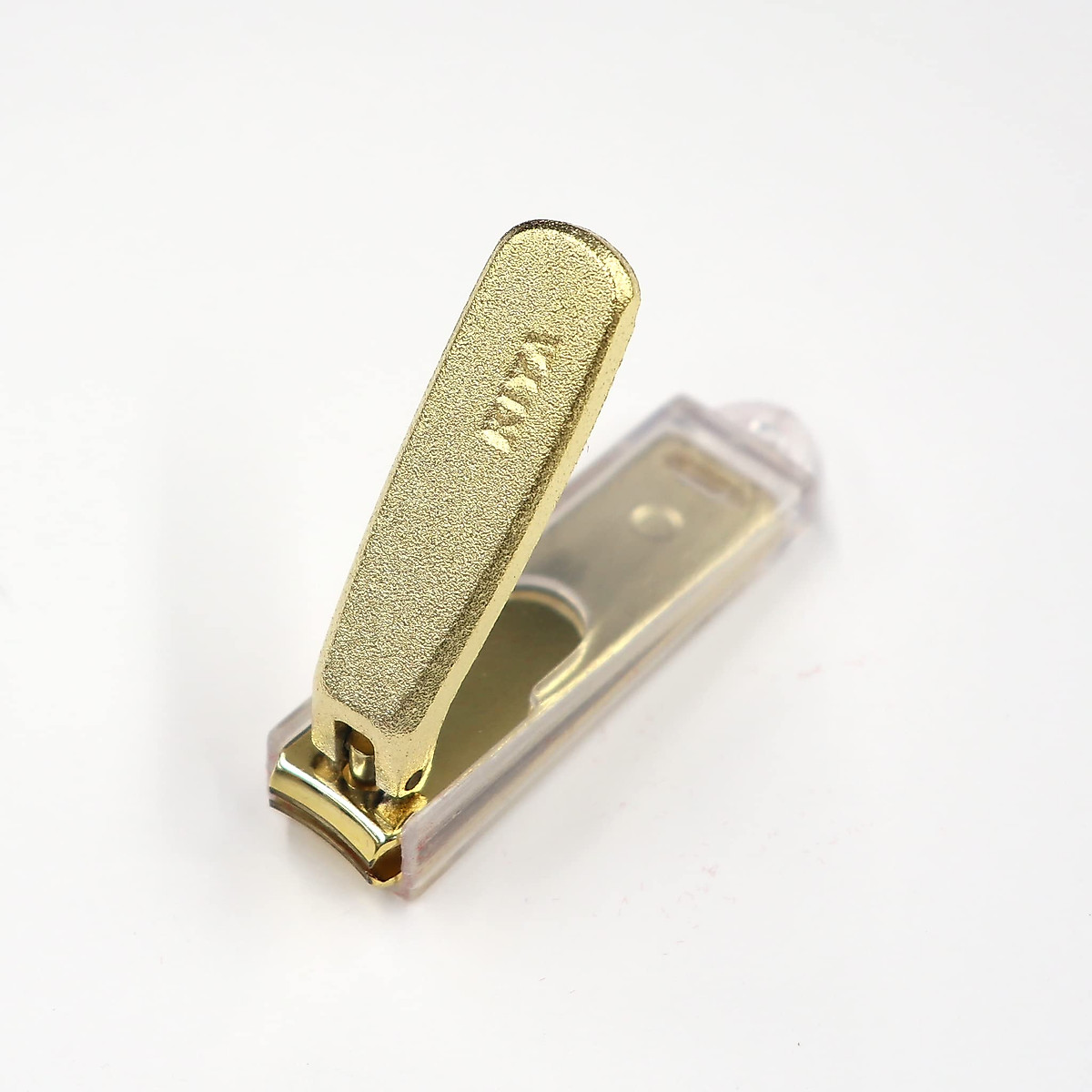 KIYA Nail Clipper Gold with a Dressing Case / Japan Import