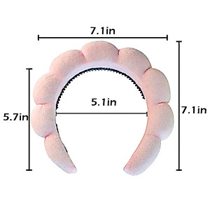 CHAOBANG 1Spa Headband and 2 Wristbands for Washing Face，decoration，Spa，Face Washing,Makeup Removal, Shower, Skincare,Hair Accessories，Terry Towel Cloth Fabric,Non slip