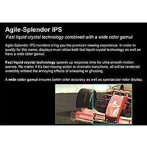 Acer Nitro XV272U Xbmiipruzx 27"" WQHD (2560 x 1440) Agile-Splendor IPS Monitor, AMD Radeon FREESYNC, Up to 270Hz, Up to 0.5ms, DisplayHDR400, 99% Adobe RGB, (DP, 2 x HDMI & USB Type-C 65W), Black