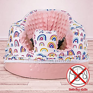 Seat Cover,Compatible with Bumbo Seat.The Rainbow Cover,only Compatible with Bumbo Seat(Original)