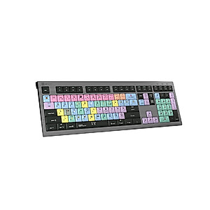 Logickeyboard Backlit 'Astra2' Designed for Editing in Apple Final Cut Pro • p/n LKB-FCPX10-A2M-US