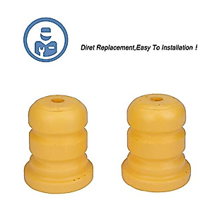 ONER Two Control Arm Bumpers and Two Control Rear Axle Bumpers,Compatible with Cadillac Escalade, Chevy Avalanche Silverado Suburban Tahoe,GMC Sierra Yukon Savana,Replace# 15153958 15039397