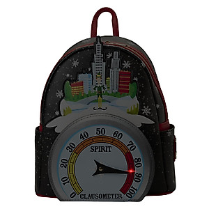 Loungefly Elf Clausometer Light Up Double Strap Shoulder Bag