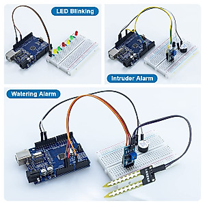 LAFVIN Basic Starter Kit with R3 CH340,Breadboard + Retail Box Compatible with Arduino IDE