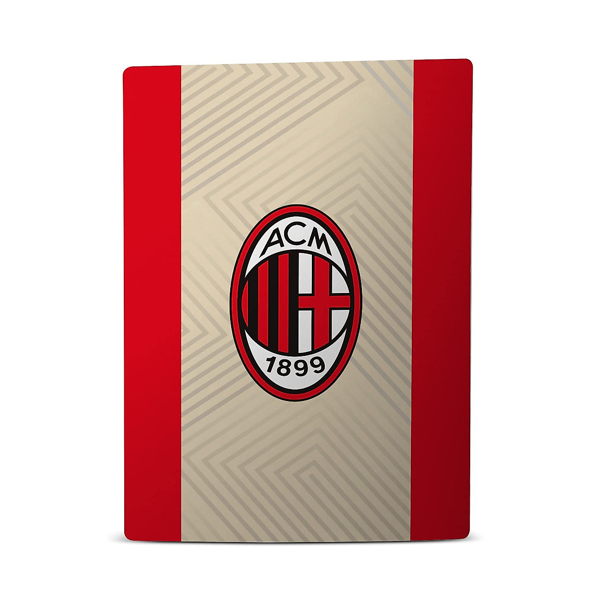 Head Case Designs Officially Licensed AC Milan Away 2021/22 Crest Kit Vinyl Faceplate Sticker Gaming Skin Decal Cover Compatible with Sony Playstation 5 PS5 Disc Edition Console