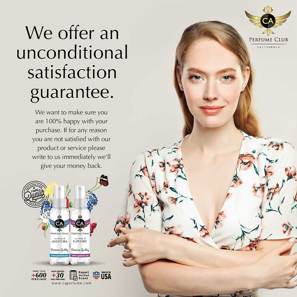 CA Perfume Impression of Aventura For Men Replica Version Fragrance Dupes Concentrated Long Lasting Eau de Parfum Spray Refillable Atomizer Bottle 2Fl Oz/60ml-X2