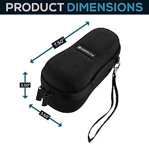 Caseling Hard Case Fits Remington F5 5800 Foil Shaver Men's Electric Razor Electric Shaver With Mesh Pocket For Accessories