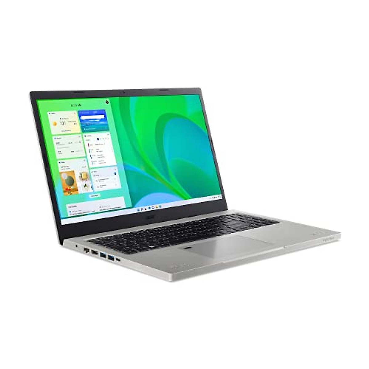 Acer Aspire Vero AV15-51-7617 Green PC | 15.6" FHD IPS 100% sRGB-Display | 11th Gen Intel Core i7-1195G7 | Intel Iris Xe Graphics | 16GB DDR4 | 512GB NVMe SSD | Wi-Fi 6 | PCR Materials | Vero-Sleeve