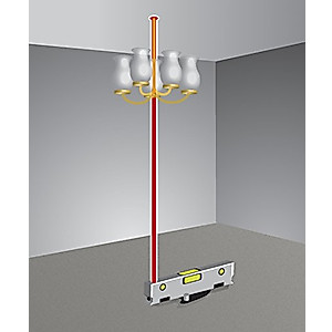 Johnson Level & Tool 40-6184 Magnetic Torpedo Laser Level, Silver & Black, 1 Laser Level