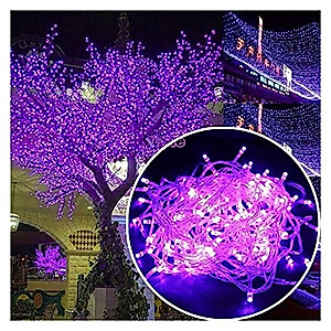 Fairy Lights Outdoor Fairy String Lights 10M With 100 LED 8 Modes Wave Rope Lights Icicle Curtain Light,Waterproof Festival Lighting For Garden Patio Yard Home Wedding Party And Christmas Decoration Z