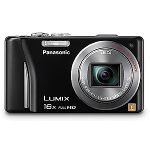 Panasonic Lumix DMC-ZS10 14.1 MP Digital Camera with 16x Wide Angle Optical Image Stabilized Zoom and Built-In GPS Function (Black)