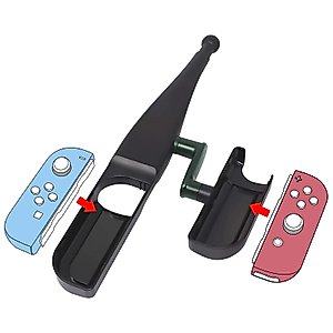 Geekria Fishing Rod Compatible with Switch Joy-Con Game Kit Compatible with Nintendo Switch/OLED Accessories Bass Pro Shops - The Strike Championship Edition and Legendary Fishing Standard Edition