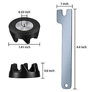 5 Packs 9704230 Blender Coupler Blender Coupling Replacment Parts with 1 Wrench Compatible with KitchenAid WP9704230VP WP9704230