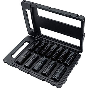 CRAFTSMAN Deep Impact Socket Set, SAE, 1/2-Inch Drive, 12 Pieces (CMMT15886)
