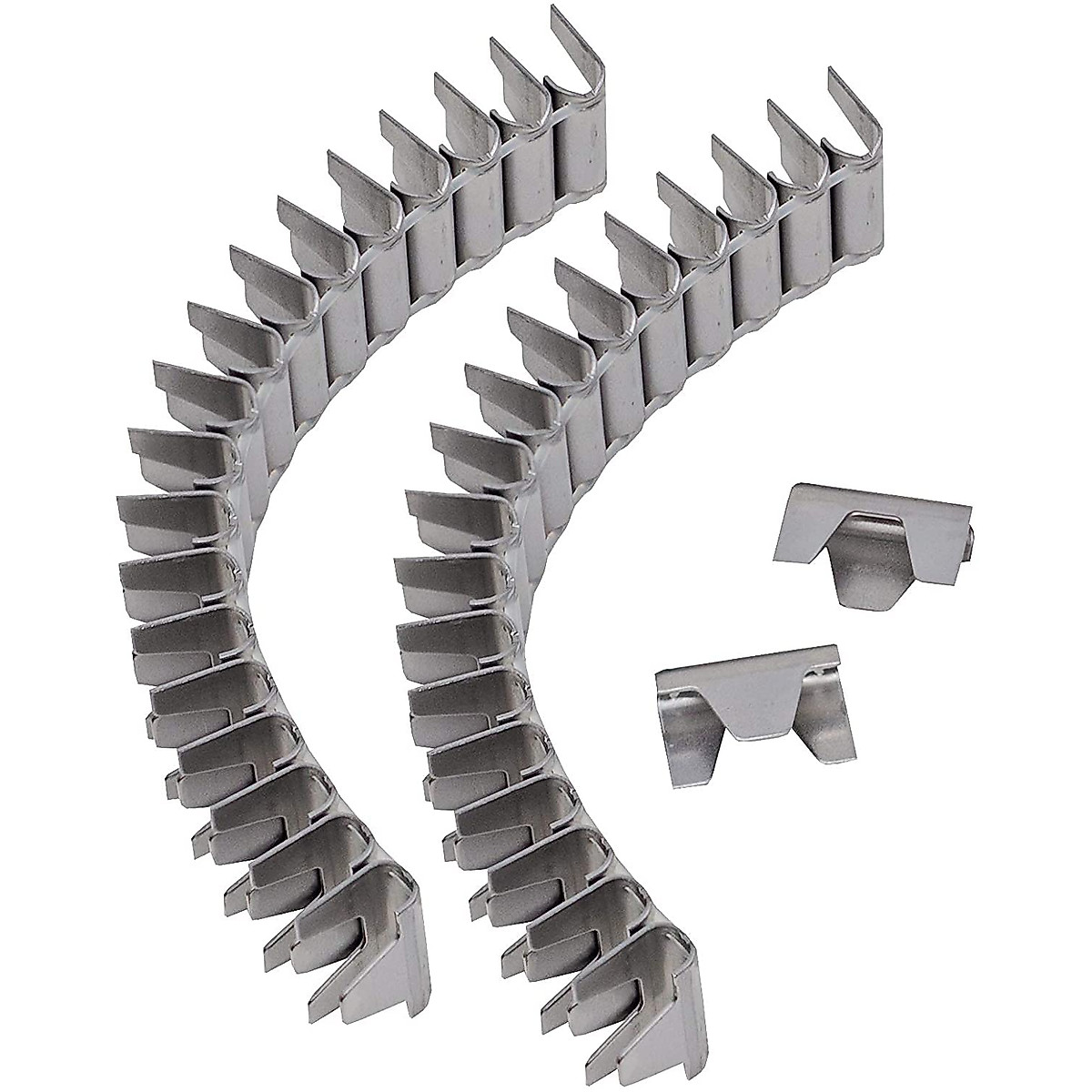 Jikaihong 60 Pack Sofa Spring Repair Kit, Upholstery Stay Wire Clips for Sofa,and Chair Spring Repair,Couch,Connectors to Attach Springing Wire to Springs