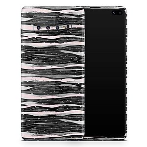 DesignSkinz Karamfila Silver & Pink Marble V5 Protective Vinyl Decal Wrap Skin Cover Compatible with The Samsung Galaxy S20 (Screen Trim & Back Glass Skin)
