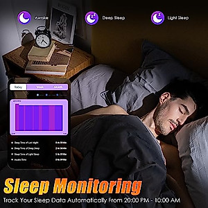 Military Smart Watch for Men Tactical Rugged Smart Watch with Bluetooth Call Flashlight 1.45" Big Screen Fitness Tracker Heart Rate Sleep Monitor Watch Waterproof Sports Smartwatch for iPhone Android