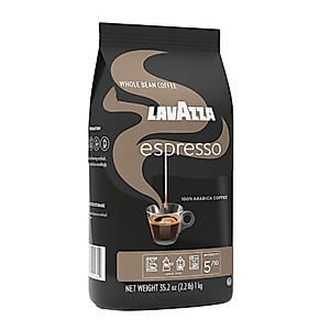 Lavazza Espresso Italiano Whole Bean Coffee Blend, Medium Roast, 2.2 Pound Bag (Packaging may vary) Premium Quality Arabic