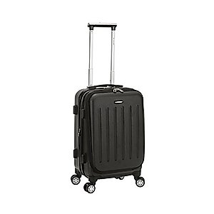 Rockland Titan Hardside Spinner Luggage, Black, Carry-On 19-Inch