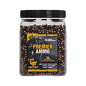 Game Face ASP10K12 Premier .12-Gram 6mm Camo Airsoft BBs (10,000-Count)