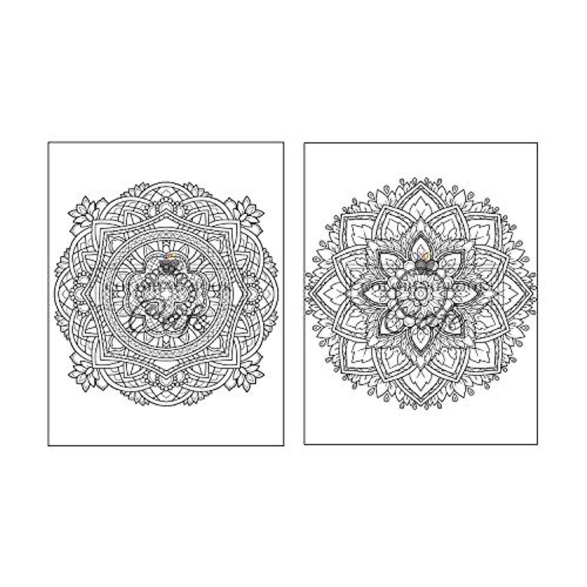 125 Mandalas: An Adult Coloring Book Featuring 125 of the World’s Most Beautiful Mandalas for Stress Relief and Relaxation (Mandala Coloring Books)