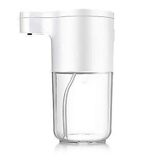 Soap Pump Dispenser Transparent Automatic Kitchen Bathroom Soap Dispenser Creative Bathroom Foam Hand Bottle 350ml Bottles Dispenser