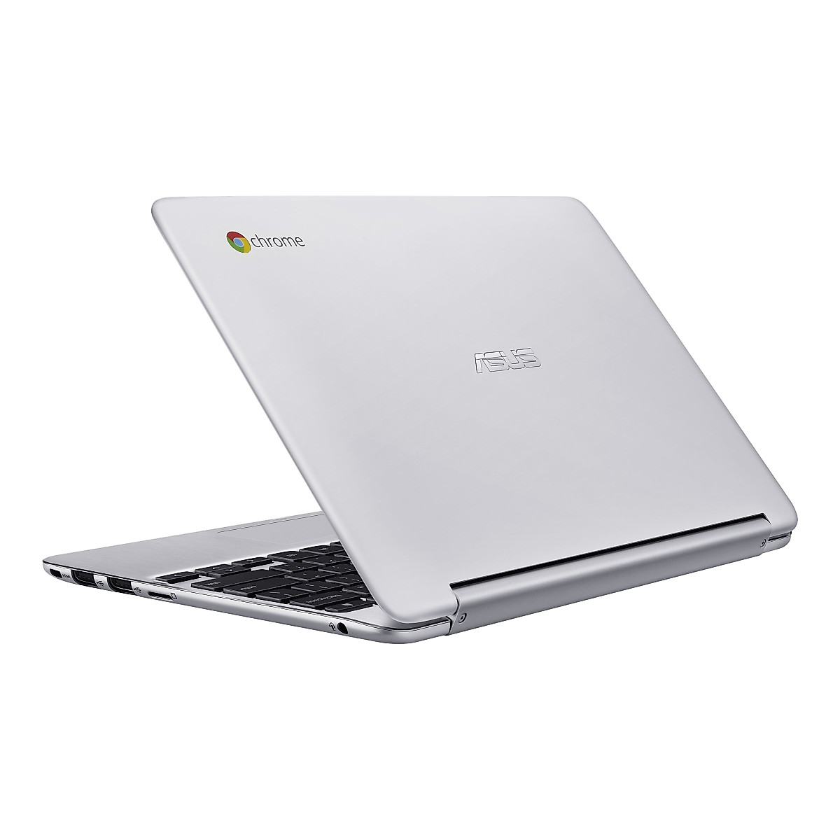 ASUS C100PA-DB02 10.1-inch Touch Chromebook Flip (1.8GHz, 4GB Memory, 16GB eMMC, Google OS), All Metal Body