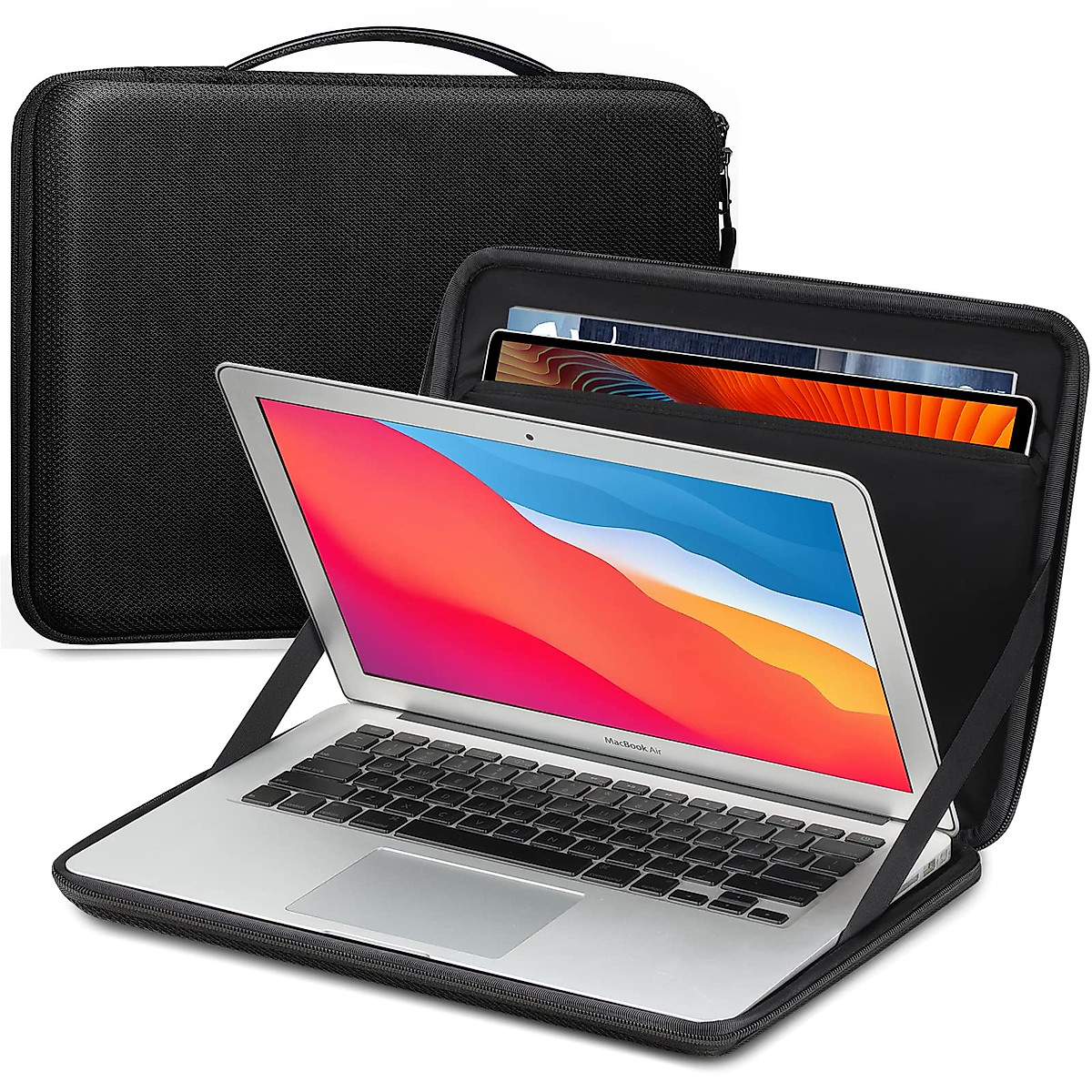 FINPAC Hard Laptop and Tablet Sleeve Case for 13.6-inch MacBook Air M3 A3113 2024, 14-inch MacBook Pro M4/M3/M2/M1 2024-2021