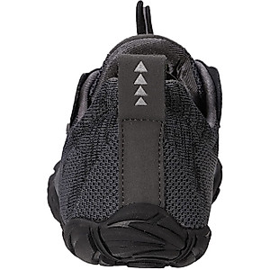 Joomra Minimalist Trail Running Tennis Shoes Size 9-9.5 Dark Grey Women Wide Camping Athletic Hiking Trekking Walking Toes Female Five Fingers Gym Workout Sneakers Footwear 40