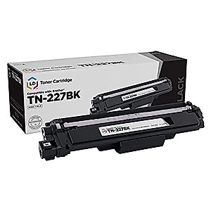 LD Products Compatible Replacement for Brother TN227 Toner Cartridge TN-227 TN227BK TN-227BK High Yield (Black, Single-Pack) for use in HL 3070CW HL-L3210CW HL-L3230CDW HL-L3270CDW HL-L3290C Printers