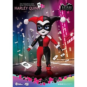 Beast Kingdom Batman The Animated Series: Harley Quinn EAA-118 Egg Attack Action Figure, Multicolor