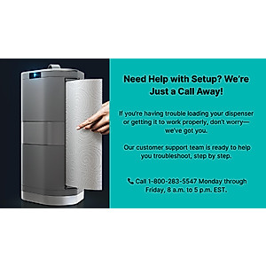 Innovia Automatic Paper Towel Dispenser. Touchless Technology. Works with Most Paper Towel Brands and Sizes. Dispenses The Number of Sheets You Need. Black, Countertop