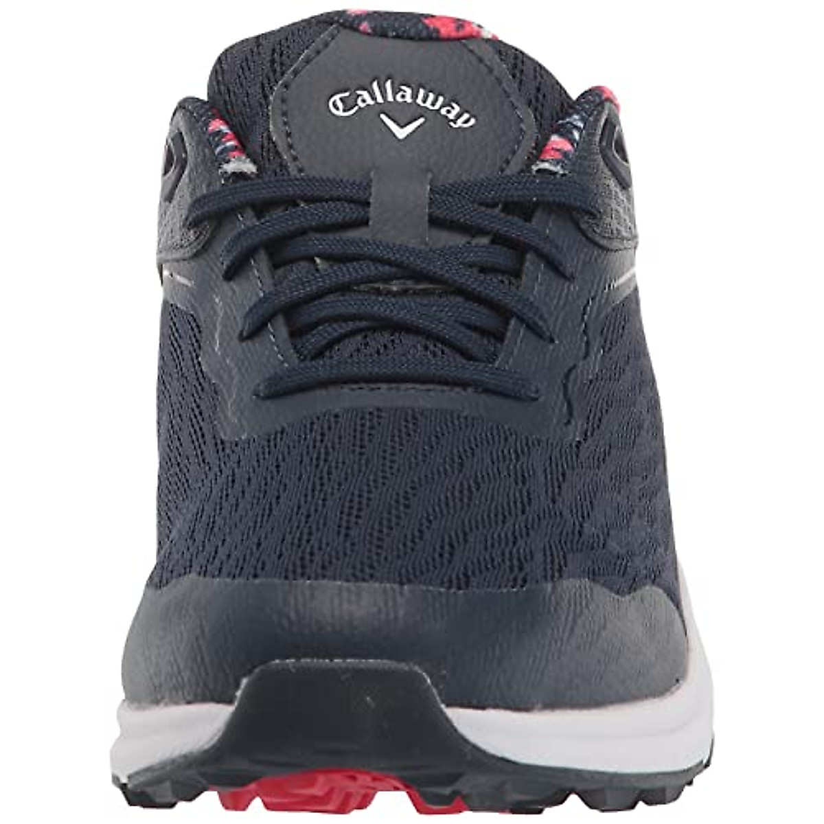 Callaway Women's Coronado v2 SL Golf Shoe, Blue/White/Red, 8.5